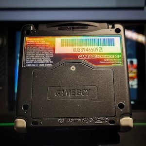 Gameboy Advance SP - Laminated Holographic Stickers ( 1 Sticker ) - Etsy