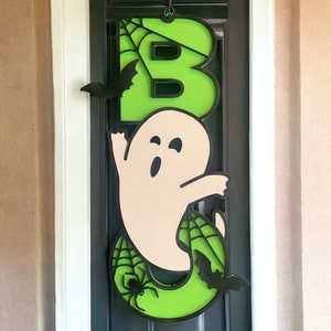 DIY Paint Kit- Boo Halloween Door Hanger - Etsy