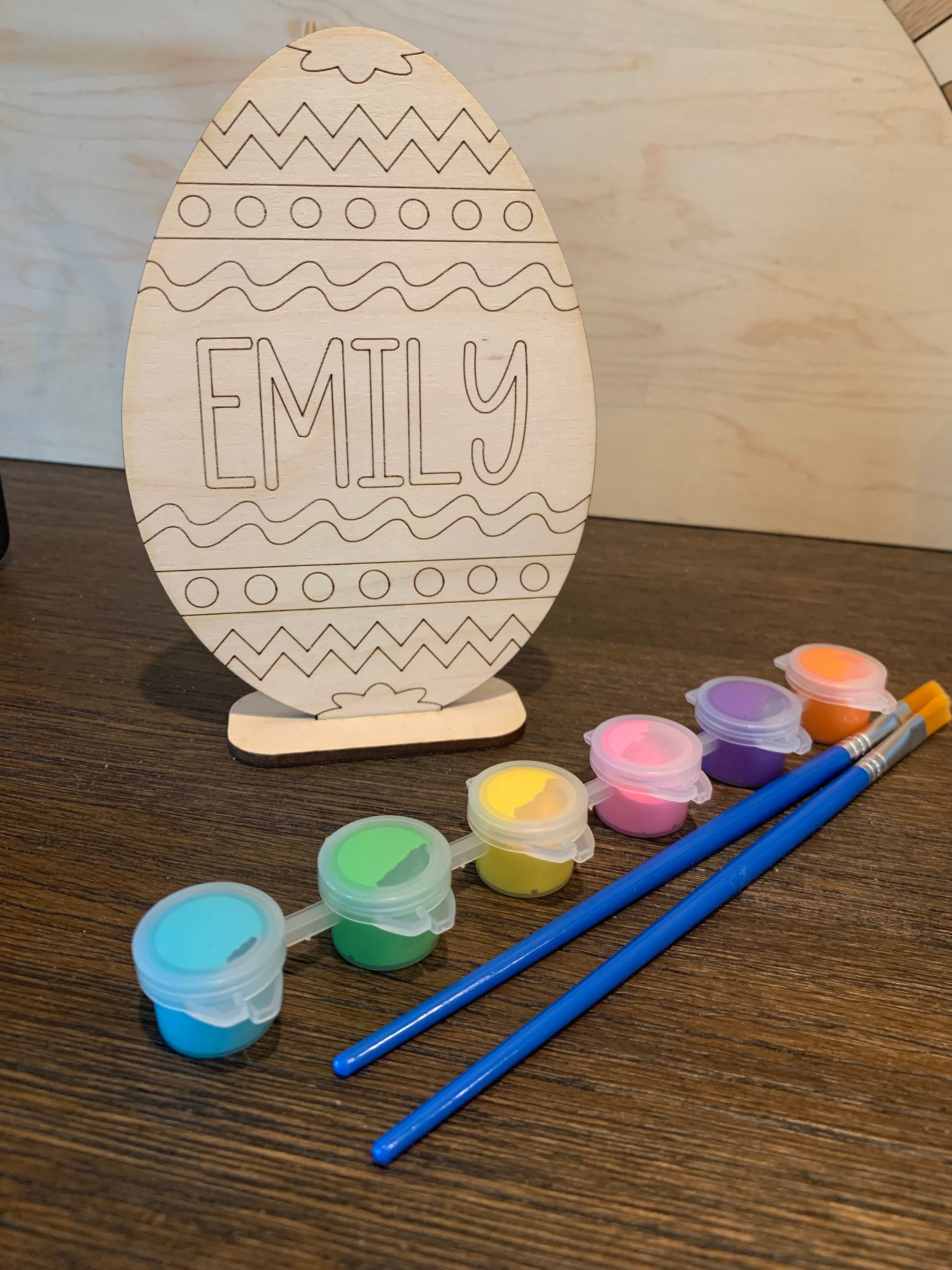 Personalized DIY Easter Paint Kit - Etsy