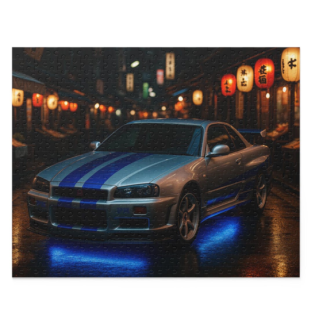 The "silver Tempest" Puzzle - 500-piece, Car Lover Gift, Unique Home ...