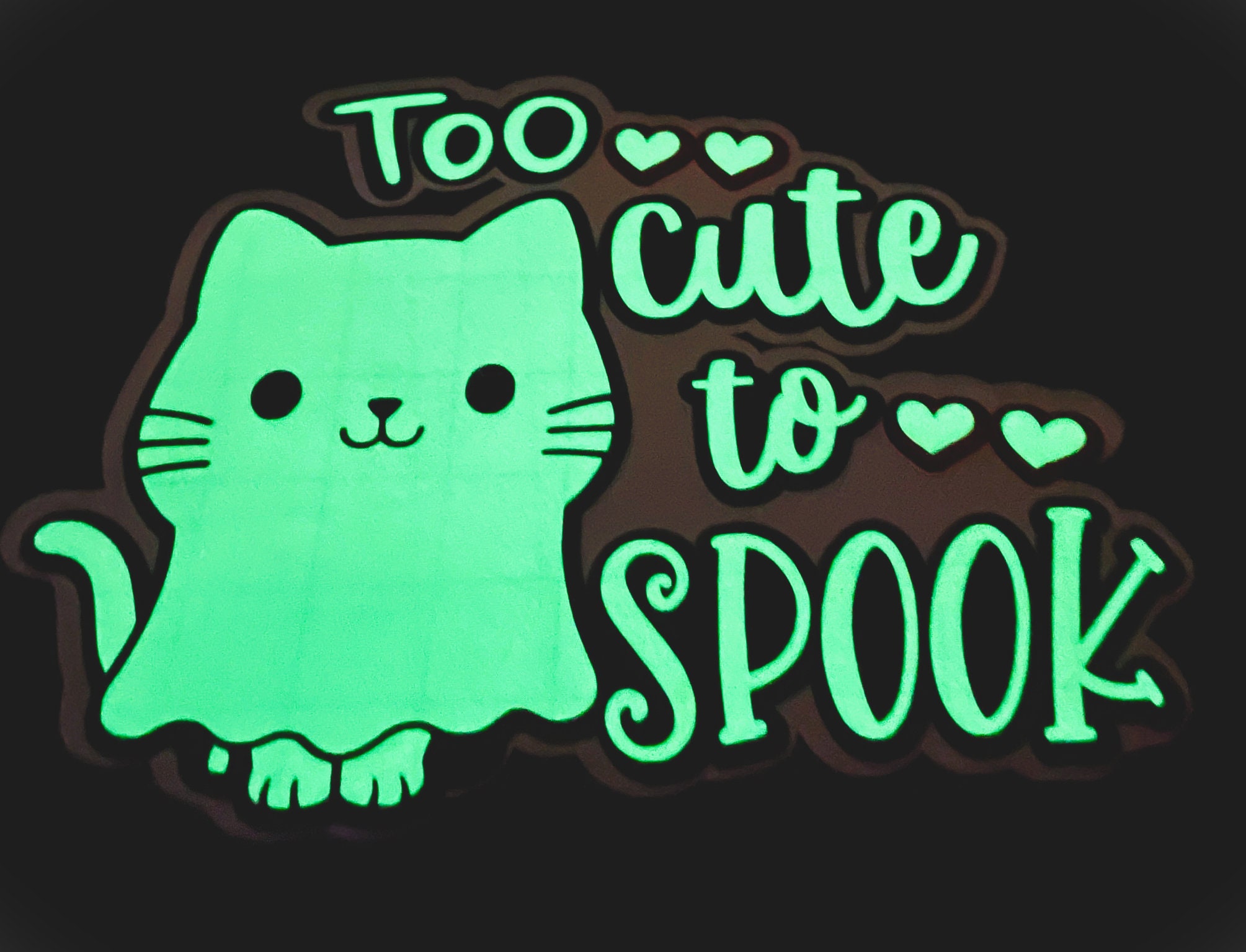 Glow in the Dark Decal, Car Decals, Halloween, Multi Color, Luminous ...