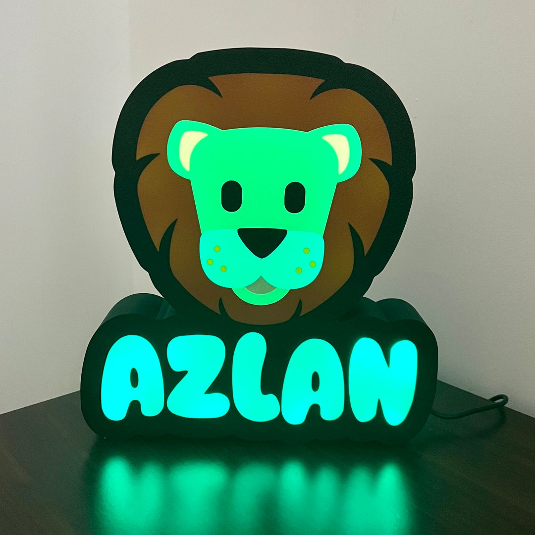 Customized Light Box 3D Printed - Etsy