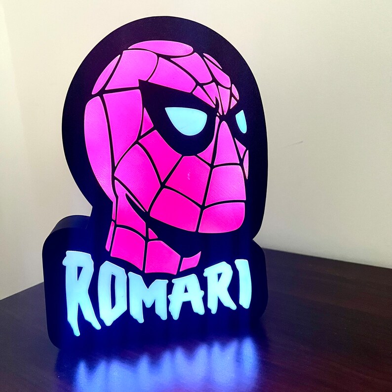 Customized Light Box 3D Printed - Etsy