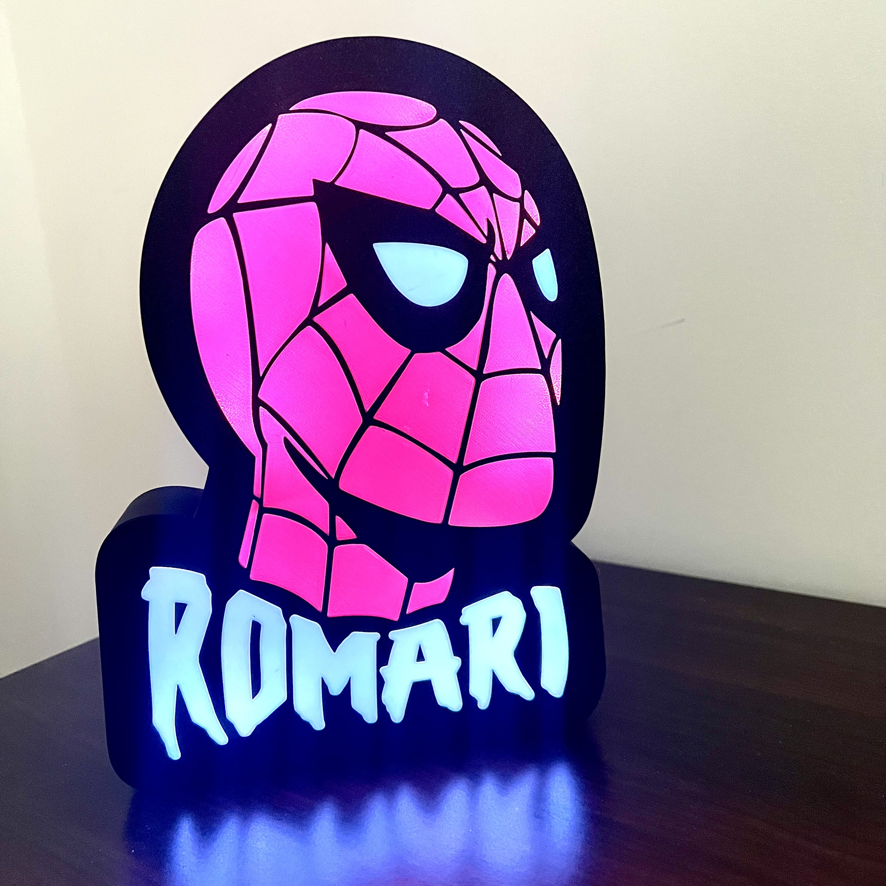 Customized Light Box 3D Printed - Etsy