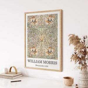 William Morris Poster, William Morris Print, William Morris Art, Honeysuckle Print, Printable ...