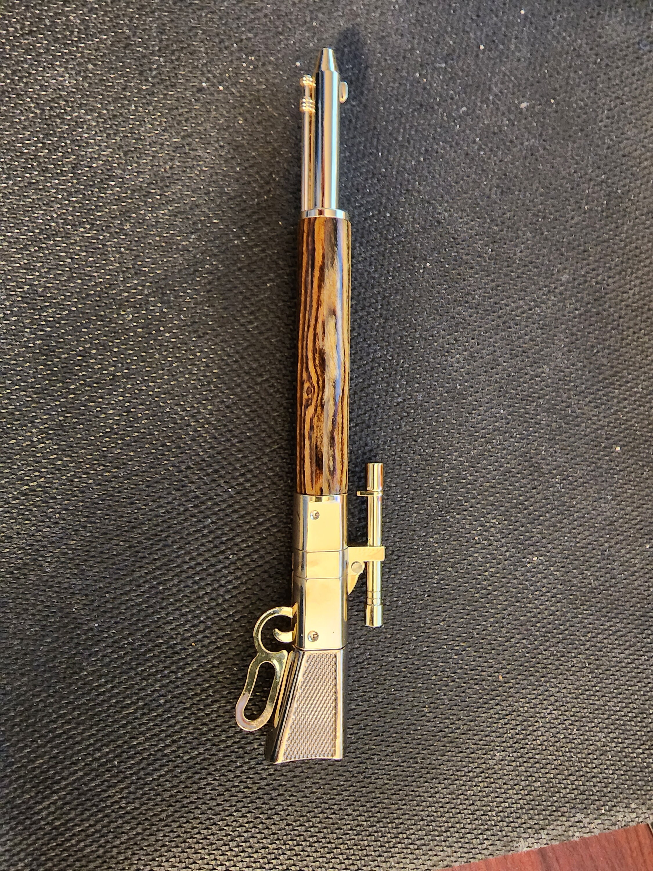 Lever Action Rifle Pen - Bocote Wood - Etsy