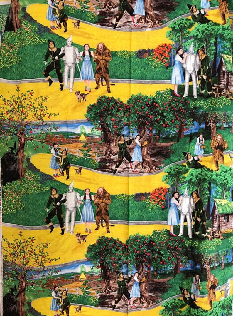 Elegant Wizard Of Oz Fabric Pictures