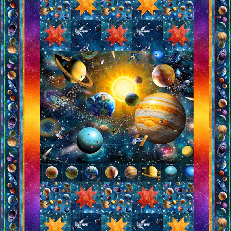 Space Quilt - Etsy