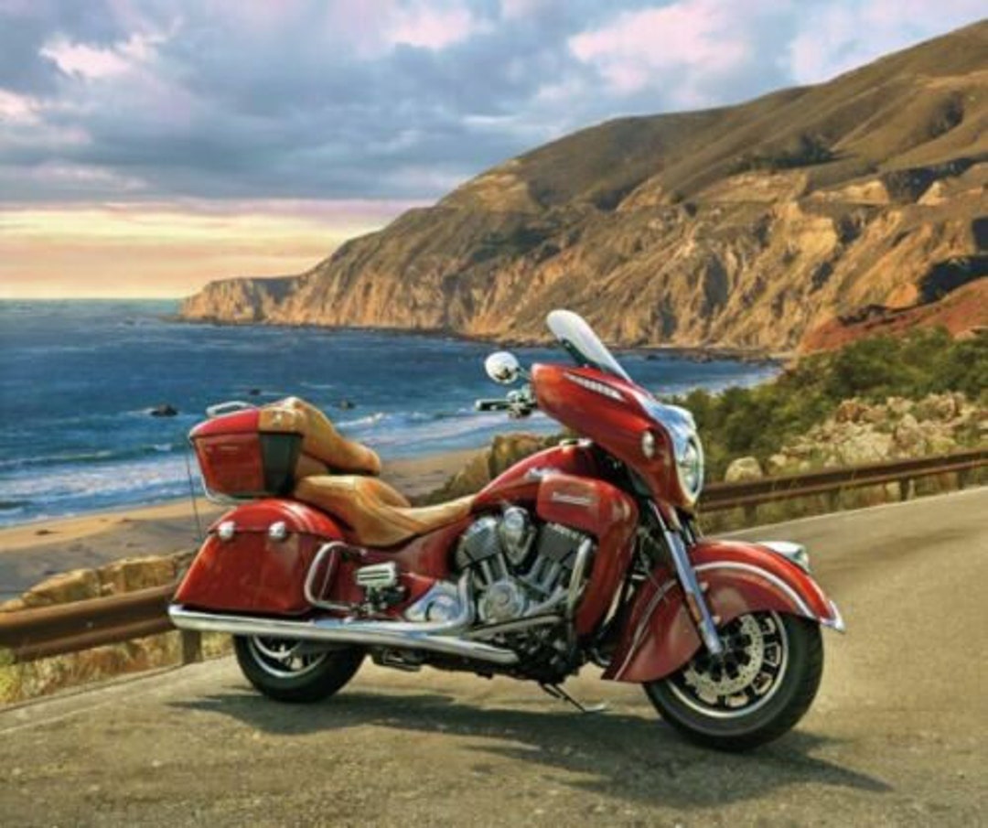 Indian Motorcycle Indian Roadmaster Fabric Panel 43x36", Motorcycle ...