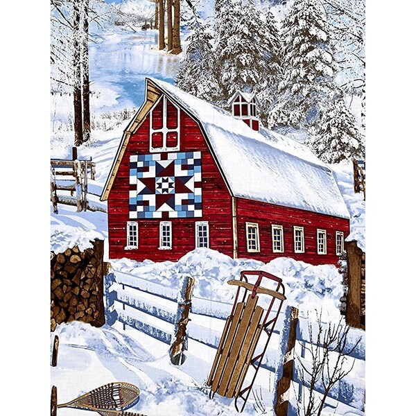 Barn Snow - Etsy