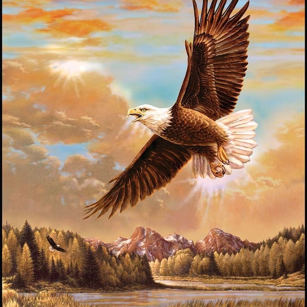 Eagle Fabric Panels - Etsy
