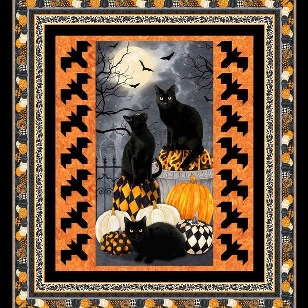 Halloween Quilt Kit - Etsy