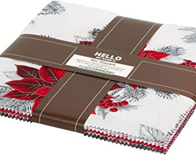 Holiday Flourish 13 Layer Cake, Silver Colorstory TEN-800-42 Robert ...