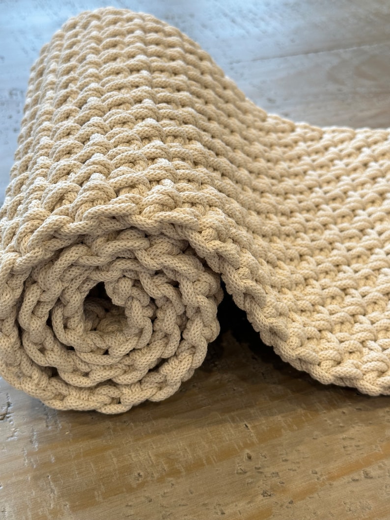 Handmade Table Runner | 5mm Thickness | Radkar Braided Cotton Cord ...