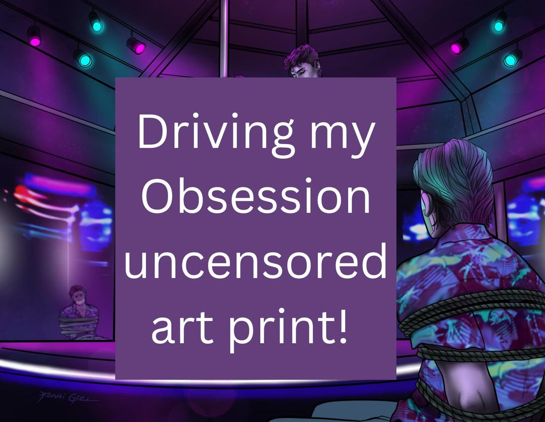 Driving My Obsession UNCENSORED Postcard - Etsy