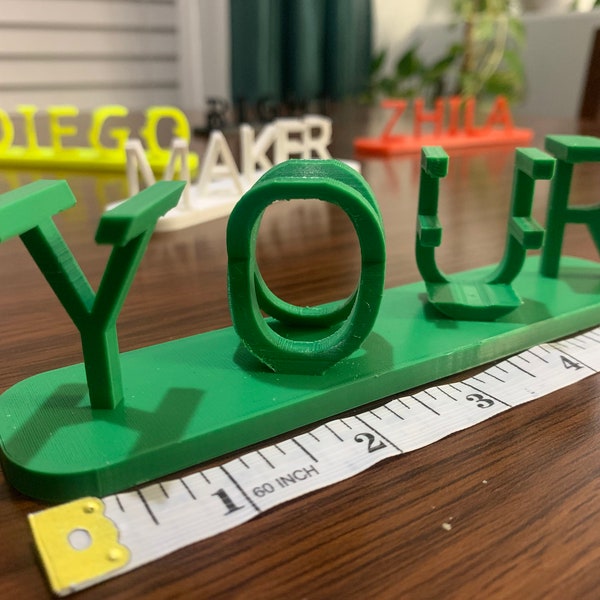 Dual Name Illusion - Etsy