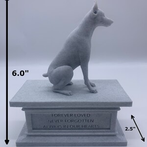 Personalized Pet Loss Memorial Sculptures, All Breeds, Cats, Dogs ...