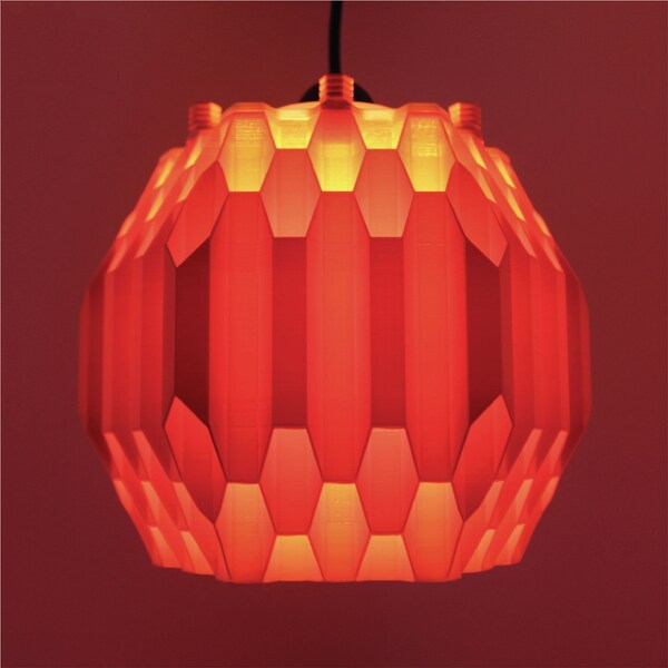 Hexagon Pendant Light - Etsy
