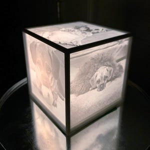 Custom Lithophane Light Box | Personalized Gifts | Keepsakes - Etsy