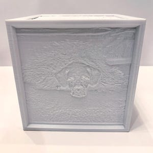 Custom Lithophane Light Box | Personalized Photo Lamp | 3D Printed ...