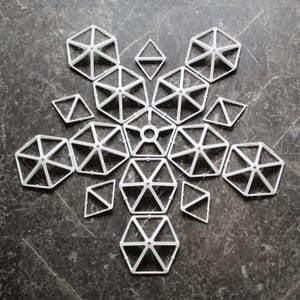 3DPPA Geodesic Sphere Shaped Lamp | Home Decor | Gift Idea | Geometric ...