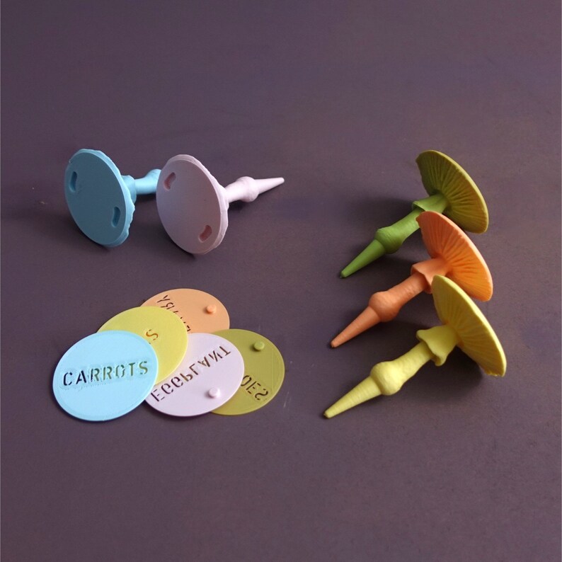 Gazzaladra Plant Label Silvaticus Fungus Vegetable Tag - Etsy