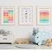 12 Bilingual French Educational Poster for Kids French English ...