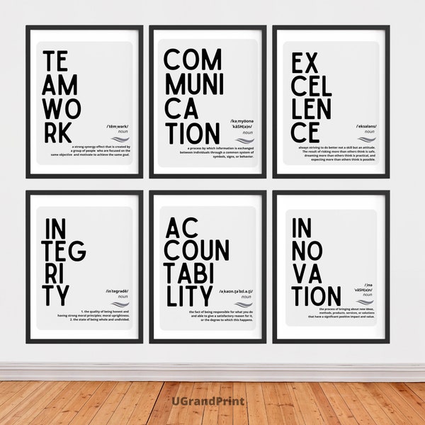 Integrity Poster - Etsy