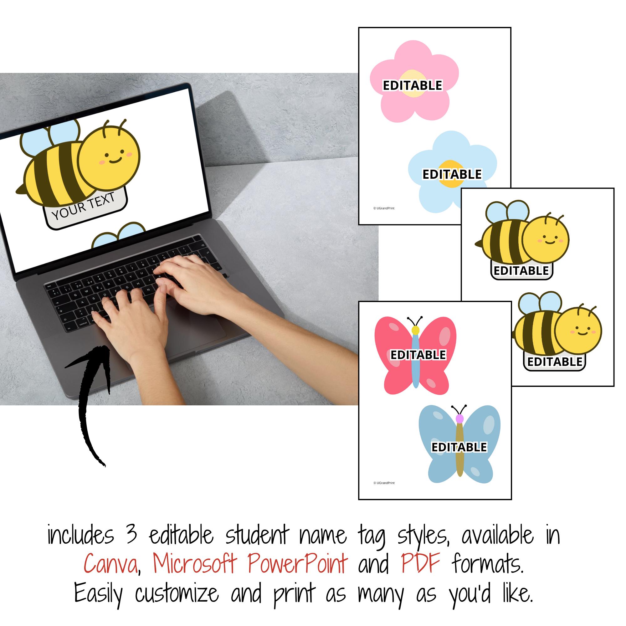 Let's Grow Together Spring Day Bulletin Board Kit: Editable Classroom ...