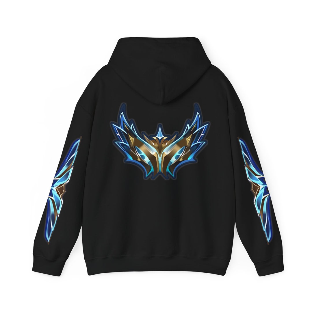 League Ranked Hoodie Collection Legends Bronze to Challenger Unisex ...