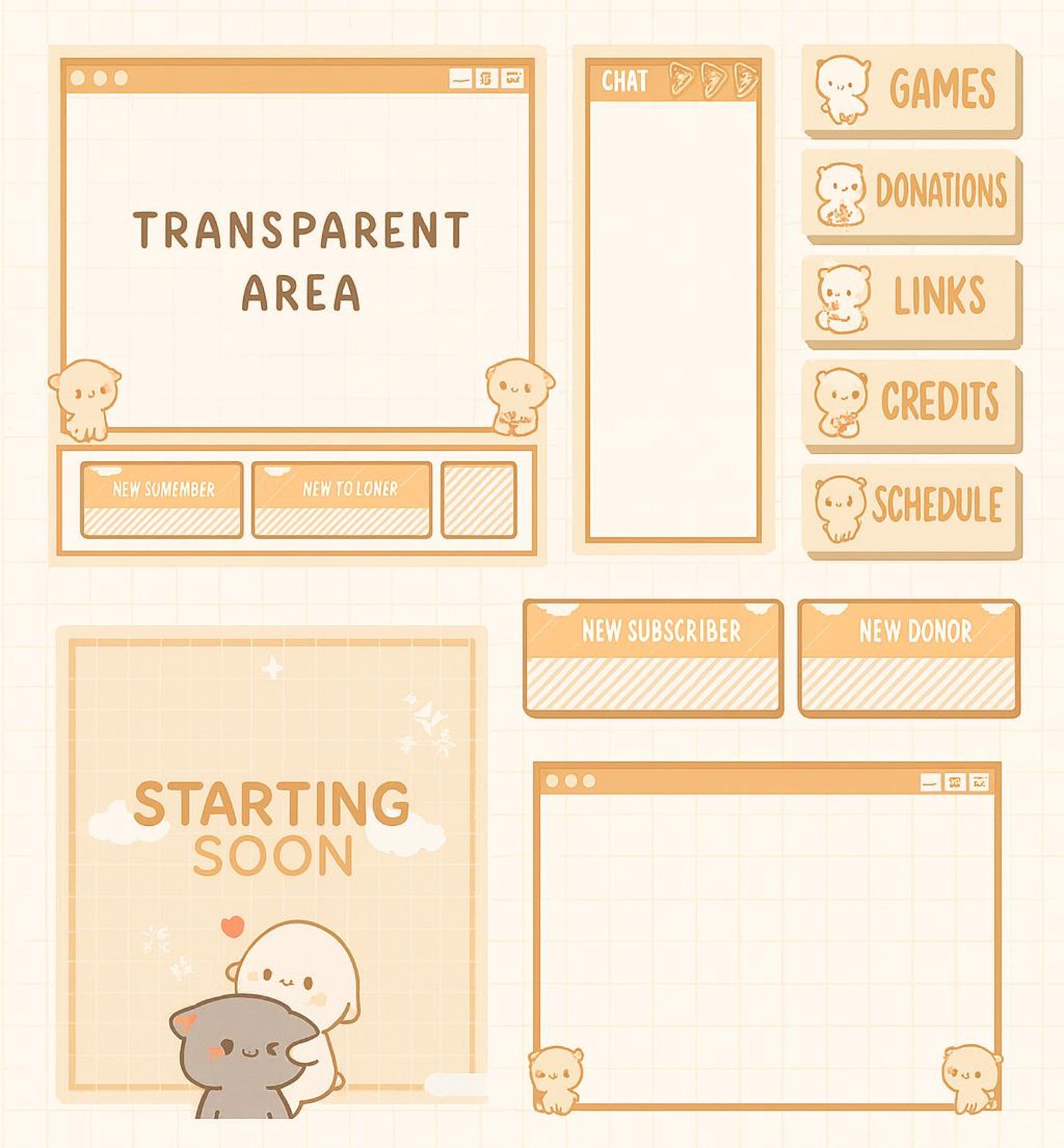 Twitch Stream Bundle Overlays Panels | Overlays Panels Alerts | Twitch ...
