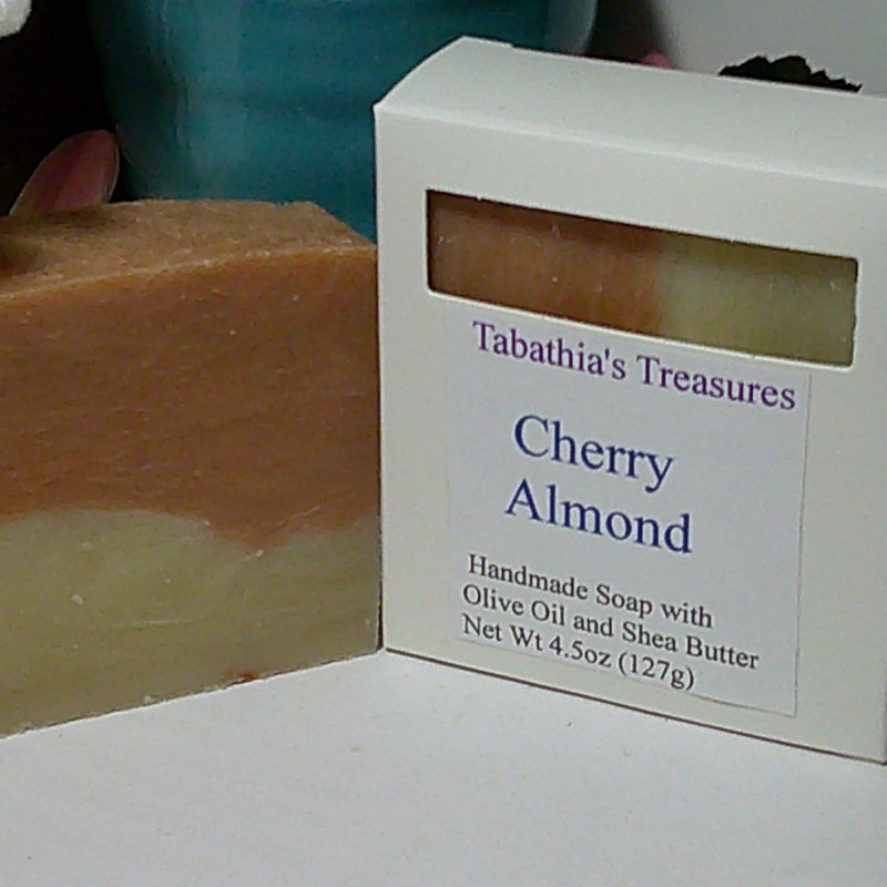 Cherry Almond Soap - Etsy