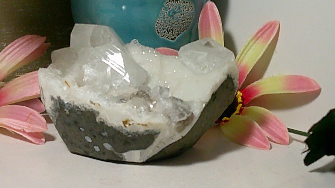 Stunning Calcite and Quartz Cluster / LOTS of Sparkle / Mined From ...