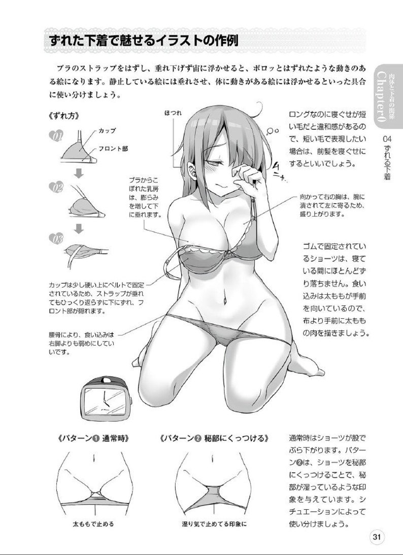How To Draw Mangaanime Style How To Draw Moe Underwear Japanese Learn To Draw Ebook Pdf Instant