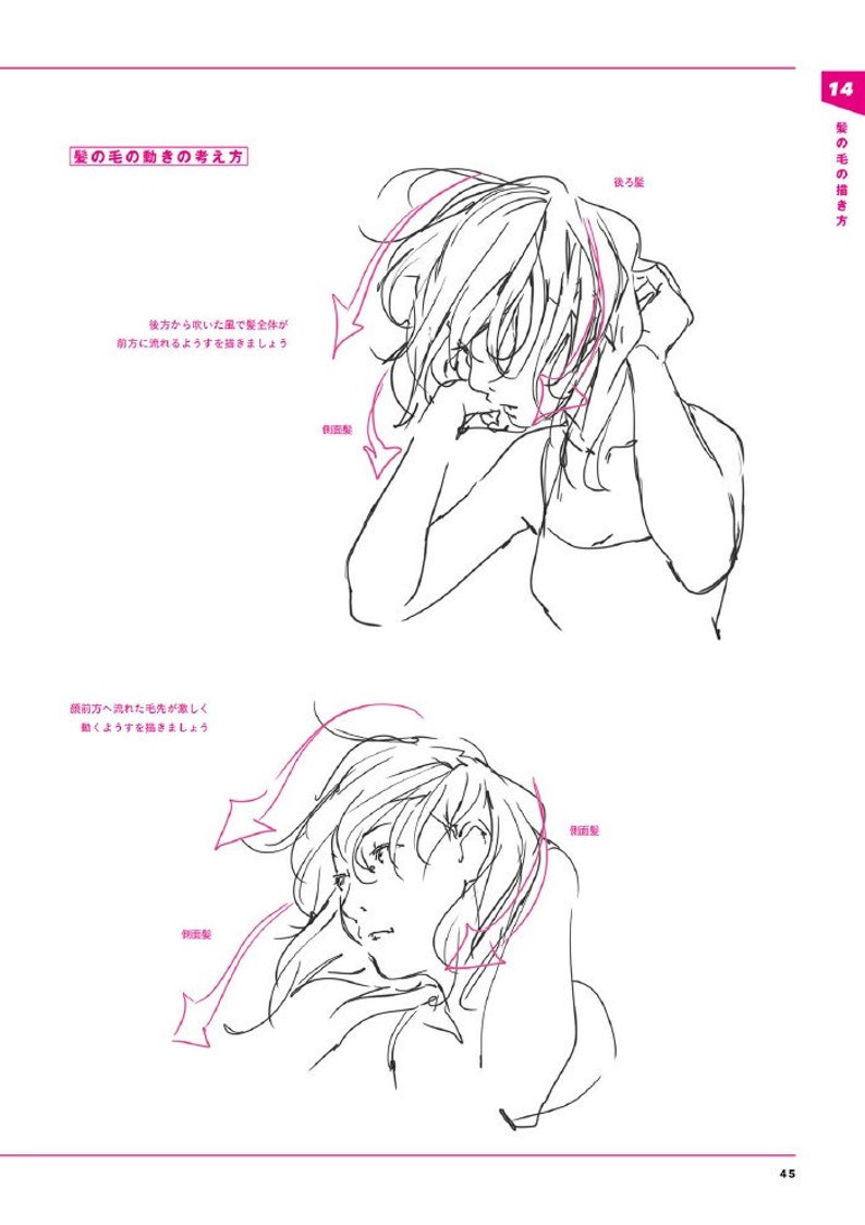 How to Draw Manga/anime Style Super Skill Techniques for Drawing People ...