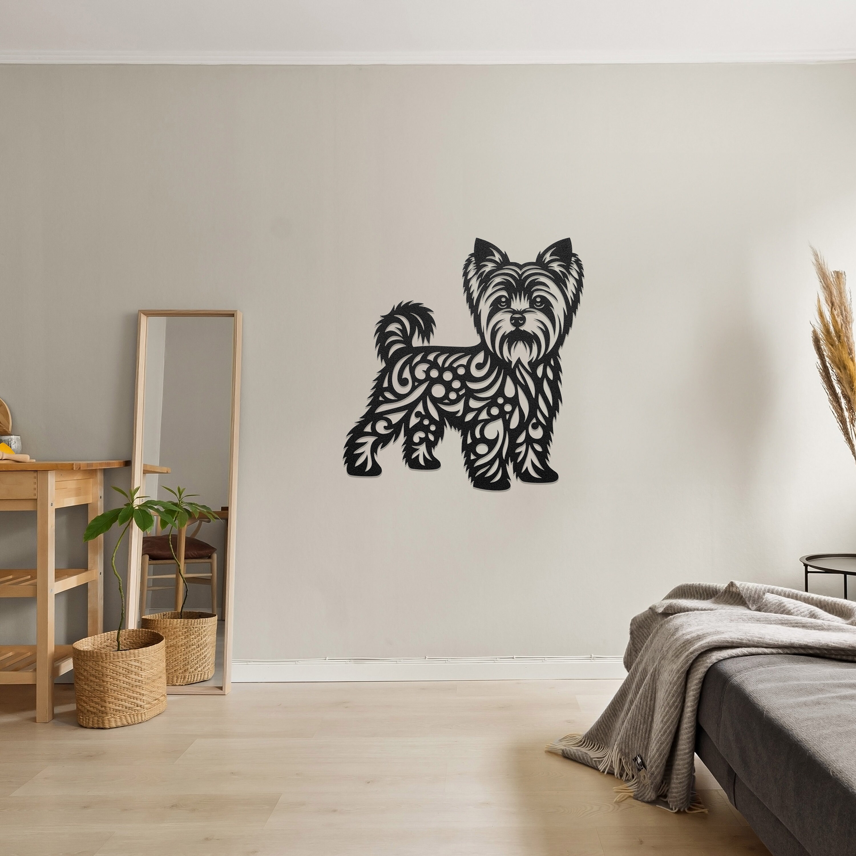 Yorkshire Terrier Metal Wall Art, Yorkshire Terrier Decor, Yorkshire ...
