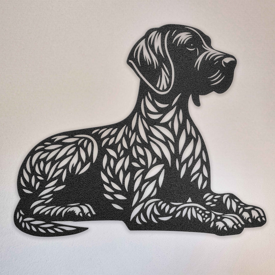 German Shorthaired Pointer Metal Wall Art, German Shorthaired Pointer ...