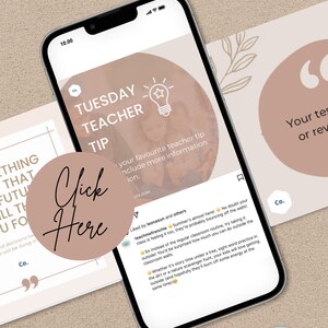 EDITABLE CANVA Social Media Templates for TEACHERS | Template for ...