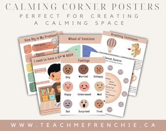 Calm Down Corner Kit Star. Calming Strategies for Kids. - Etsy