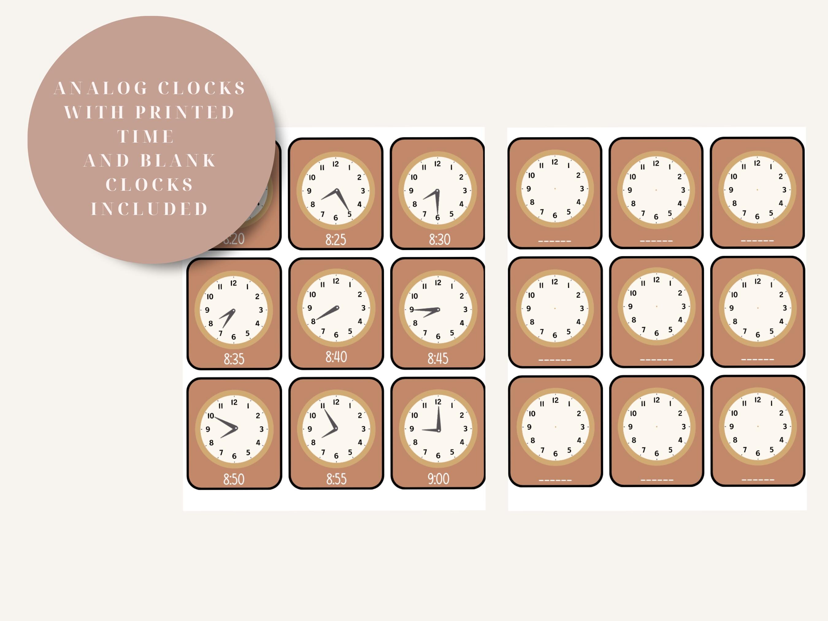 FRENCH Boho Classroom Visual Schedule | Classroom Schedule Cards ...