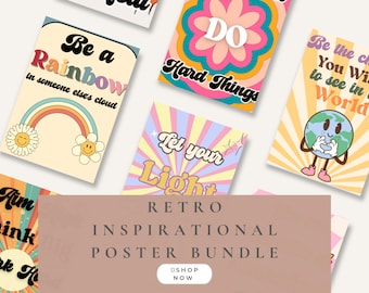 Groovy Retro Classroom Decor Motivational Posters Classroom - Etsy