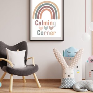 PRINTABLE Calming Corner Posters Calming Strategies Printables ...