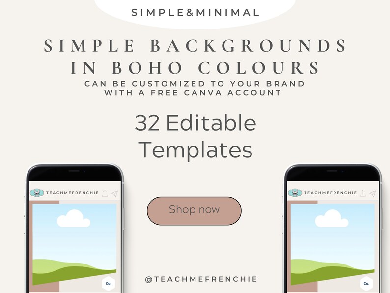 EDITABLE CANVA Social Media Templates for TEACHERS | Template for ...