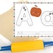 PRINTABLE Alphabet Playdough Mats | Activity Mats | Preschool ...