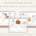 PRINTABLE Alphabet Playdough Mats | Activity Mats | Preschool ...