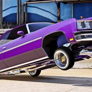 Fivem - Chevy Caprice Lowrider 1975 [animation Roof] - Etsy
