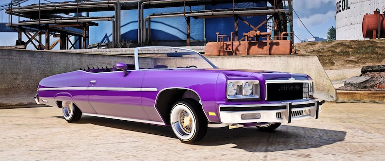 Fivem - Chevy Caprice Lowrider 1975 [animation Roof] - Etsy