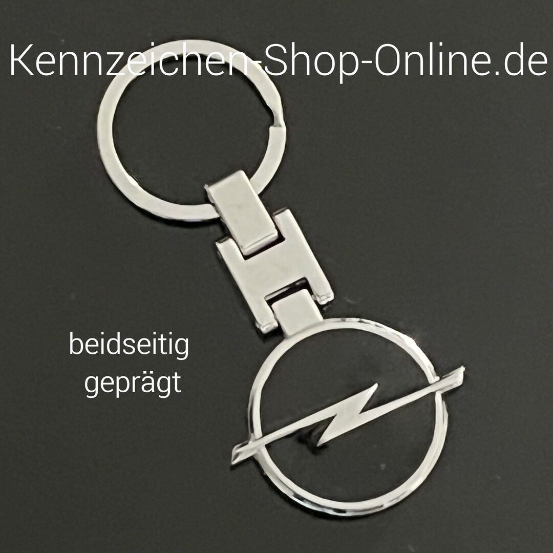 Key Ring for Opel Black - Etsy
