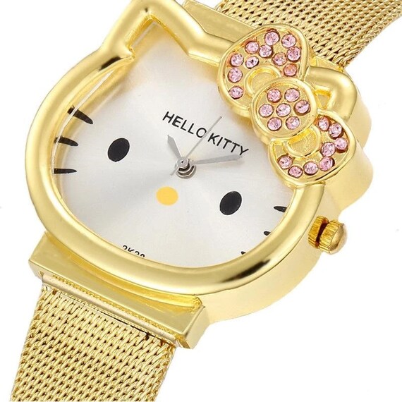 Hello Kitty Watch Gold