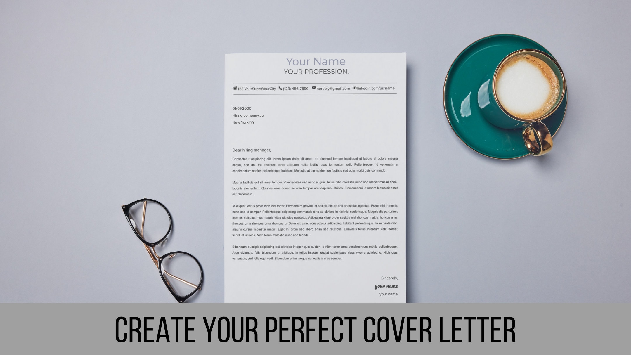 Cover Letter Template Customizable Google Docs Cover Letter, Job ...